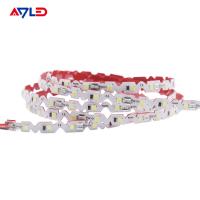 China Zig Zag Bendable LED Strip Lights Folding 6mm 72 LED Strip Light Letter Sign Lighting for sale