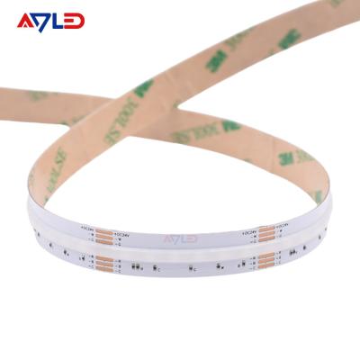 China Tunable White RGB Changing COB Led Strip Christmas Lights For Under Cabinet for sale