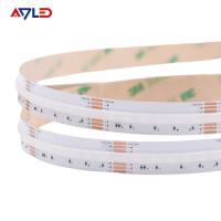 China COB 840 leds RGB CCT Led Strip 16W/M High Bright Dotless Colorful Tape FOB LED for Indoor Room Decor for sale
