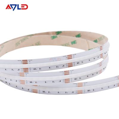 China Dotless Easy To Install Led Strip Lights RGB CCT Cob Led Strip 16W IP68 for sale