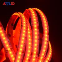 China 12mm Outdoor Waterproof Cob Led Light Strip Seamless 24v Addressable Rgb Cct Ip65 for sale