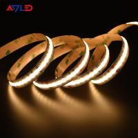 China RGB CCT Color Changing COB Tape Lights Dimmable 12mm Linear LED Strips For Room for sale