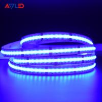 China RGB CCT Color Changing COB Tape Lights Dimmable 12mm Linear LED Strips For Room for sale