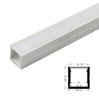 China 1010 Aluminum Channel Or Tracks For LED Strip Light for sale