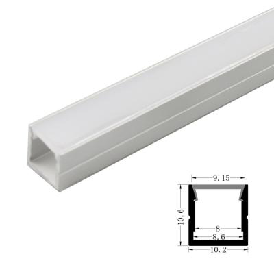 China 1010 Aluminum Channel Or Tracks For LED Strip Light for sale