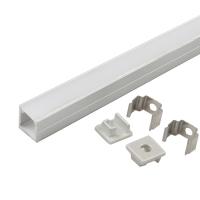 China 10x10 Aluminum Profile 8mm Width U Shape Profile Aluminum for LED Strip Lights for sale