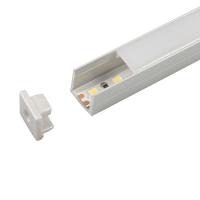 China 10x10 Aluminum Profile 8mm Width U Shape Profile Aluminum for LED Strip Lights for sale
