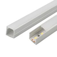 China 10x10 Aluminum Profile 8mm Width U Shape Profile Aluminum for LED Strip Lights for sale