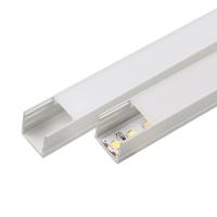 China Surface Mounted Aluminium Led Profile Pour Ruban Led Profile for sale