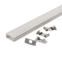 China 1706 LED Aluminium Extrusion Recessed Profile for LED Strip Suitable for Indoor or Outdoor for sale