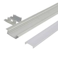 China Hard Aluminium Mounting Channel Outdoor Recessed For Led Tape Light for sale