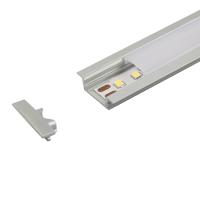 China Hard Aluminium Mounting Channel Outdoor Recessed For Led Tape Light for sale