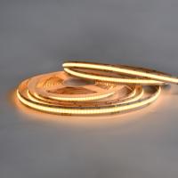 China High Brightness 180° Wide Beam Angle 640LEDs/M Spotless CCT Tunable COB Strip Lights for sale