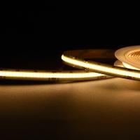 China High Light Output CCT 2700K-6500K IP67 Dimmable COB LED Strip For Brightness for sale