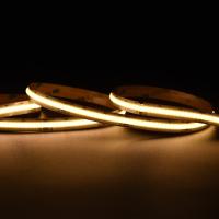 China High Density FOB COB CCT LED Light Strip 640LEDs/M 2700K To 6000K Dimmable 12V 24V for sale