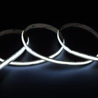 China Adjustable Led Strip Lights Chip On Board CCT Dotless Lighting CRI90 640 LEDs/M 10mm for sale