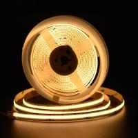 China FCOB CCT LED Light Strip 640LEDs/M High Density FOB COB 2700K to 6000K Dimmable 12V 24V for sale