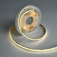 China DC24V Pure White Digital 420LEDS COB Strip Light With 6500K Color Temperature IP20 Rated for sale