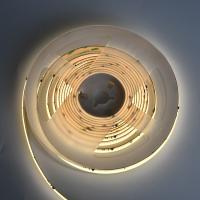 China Dynamic White Flexible COB LED strip with 420 LEDs/M DC24V2700K-6500K for sale