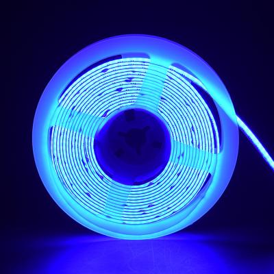 China 12V 24V Flexible LED Light RGB white 896LEDs/M CRI 90+ COB LED Tape Strip Light for sale
