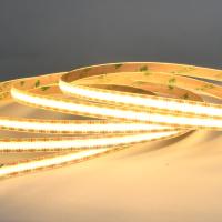 China 7mm Cutting Unit 2700k Warm White Cob Led Strip Lights 12 Volt for sale