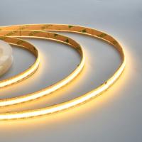 China Balancing The Voltage Drop DC12V 528led/M COB Led Strip With 3000K Color Temperature IP20 Rated for sale