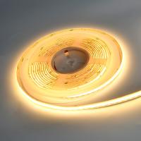 China Balancing The Voltage Drop DC12V 528led/M COB Led Strip With 3000K Color Temperature IP20 Rated for sale