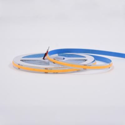 China ADLED Waterproof Flexible COB LED Strip Light - DC12V/24V 320 LEDs/m Warm White Color Temperature for sale