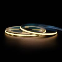China Dot-Free COB LED Strip Lights - 12V/24V, 320 LEDs/meter CE & RoHS Certified High-Density for sale