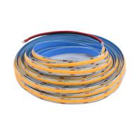 China COB LED Strip Lights 480leds/M White 6000K DC12V/24V 16.4ft/5M Super Bright CRI90 Flexible LED Tape 8mm for Room for sale