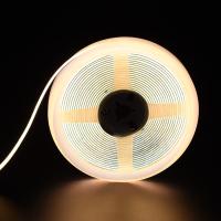 China 5M 480LEDS COB Strip Light DC12V 24V 4000K High CRI IP20/IP67 Rated Seamless Spotless for sale