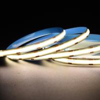 China COB LED Strip Lights 480leds/M White 6000K DC12V/24V 16.4ft/5M Super Bright CRI90 Flexible LED Tape 8mm for Room for sale
