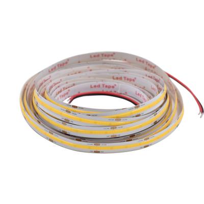 China COB LED Strip Light DC 24V 504LEDs/M 16.4ft Flexible Tape Light 2700K 3000K 4000K 6500K for sale