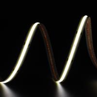 China 504leds/M COB LED Strip DC12V/24V 6500K IP20 10mm PCB Width Blue Adhensiven For Linear Lights for sale