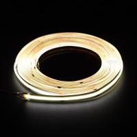 China 5mm Ultra Slim PCB Display Lighting DC24V 504LEDS COB Strip Light 3000K Waterproof for sale