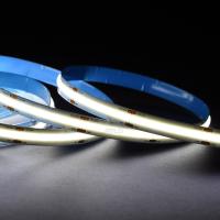 China tape light led5M Dot Free Uniform Illumination Chip on board led strip lighting 12W/M Flexible Led Strip Cob 12Vtape lig for sale