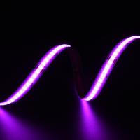 China High Density COB LED Strip Light 630LEDs/M RGB DC12V IP20 Rated With UL Listed for sale