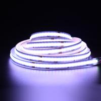 China 5 Meter Full Color High LED Density DC12V 630LEDs/M RGB COB LED Strip Light IP20 Rated for sale