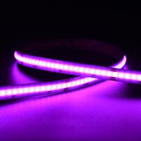 China RGB COB LED Strip 24V 630LEDs/M High Density Soft Flexible COB RGB Tape LED Light for sale