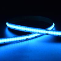China RGB COB LED Strip 24V 630 LEDs/M Soft Flexible COB Tape For Lighting Project for sale