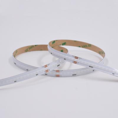 China RGB COB LED Strip 24V 630LEDs/M High Density Soft Flexible COB RGB Tape LED Light for sale
