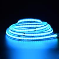 China 5 Meter Full Color High LED Density DC12V 630LEDs/M RGB COB LED Strip Light IP20 Rated for sale