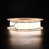 China Linear Flexible CRI 90 COB LED Strip 5000mm 6500K White Color 4600LM/M in European Market for sale