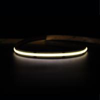 China Super Bright 528 LEDs/M COB Led Strip 12V 24V 10MM Spotless Yellow COB/FOB Strip Light for sale