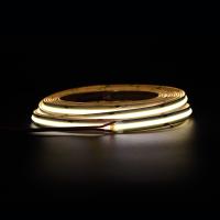 China Super Bright 528 LEDs/M COB Led Strip 12V 24V 10MM Spotless Yellow COB/FOB Strip Light for sale