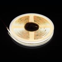 China Aluminium Panel Dot-free COB LED Strip With 528 LEDs On 10mm Tape And 2700K/6500K Color for sale