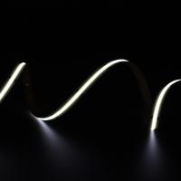 China COB LED Strip, 528 LEDs, 12V/24V, Warm White 6500K, Flexible for sale
