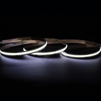 China COB LED Strip, 528 LEDs, 12V/24V, Warm White 6500K, Flexible for sale