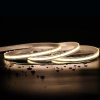 China 8MM PCB Width Flexible COB LED Light Strips with 480 LEDs and CE RoHS UL Certification for sale