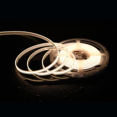 China COB DC24V Flexible LED Strip Light 480leds/m Reel To Reel White Color Temperature IP20 Rated With 3-Year Warranty for sale